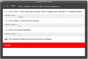 Coda PHP & Web Toolkit – chipwreck