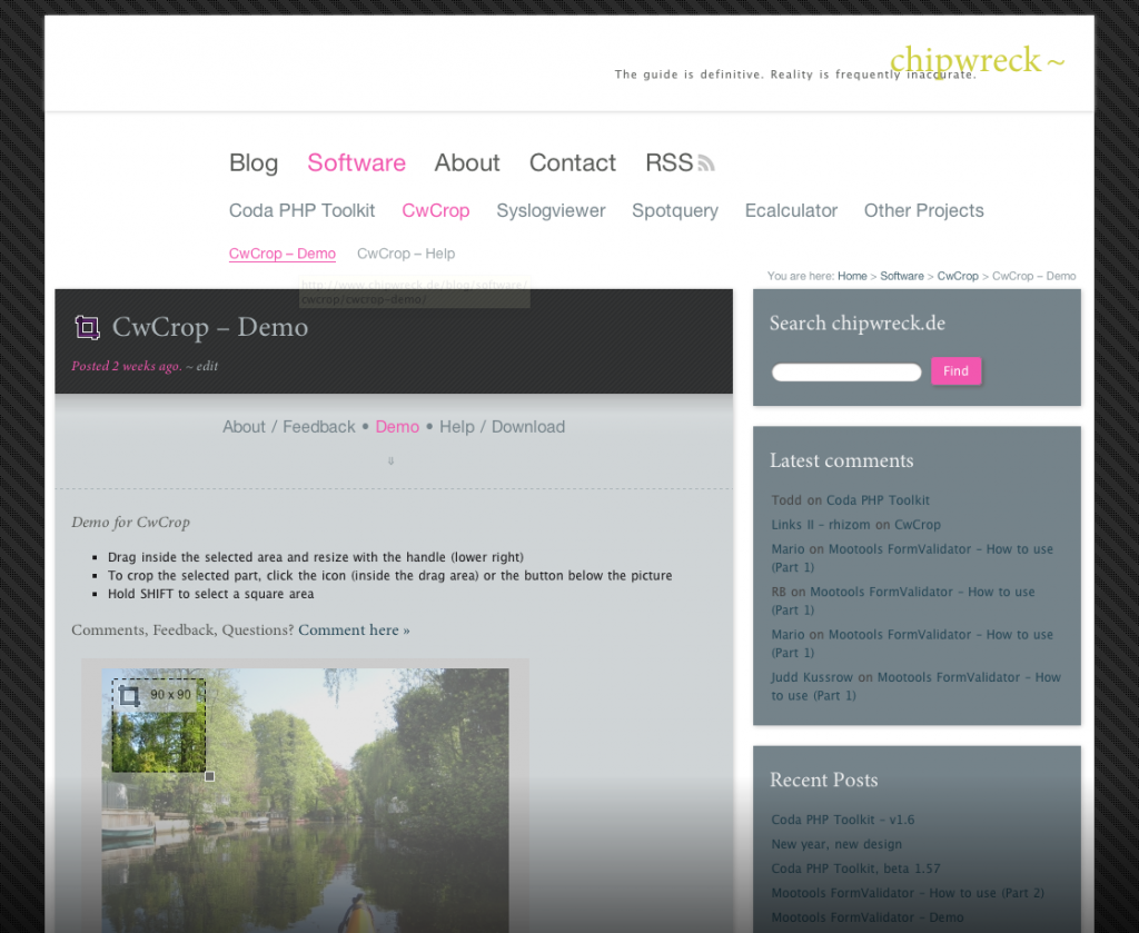 New year, new design – chipwreck